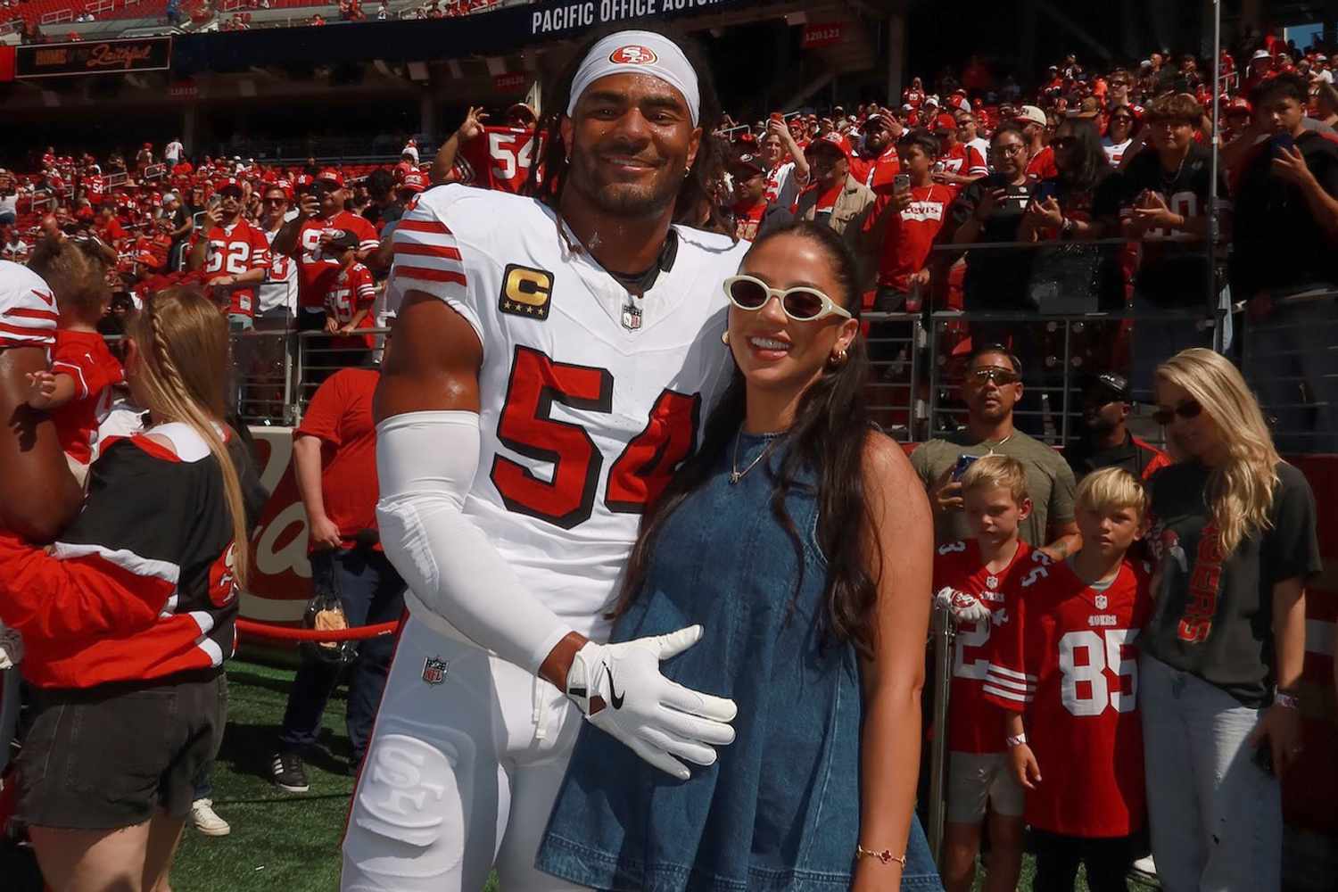 San Francisco 49ers WAG Sydney Warner shares she's leaning on fellow ...