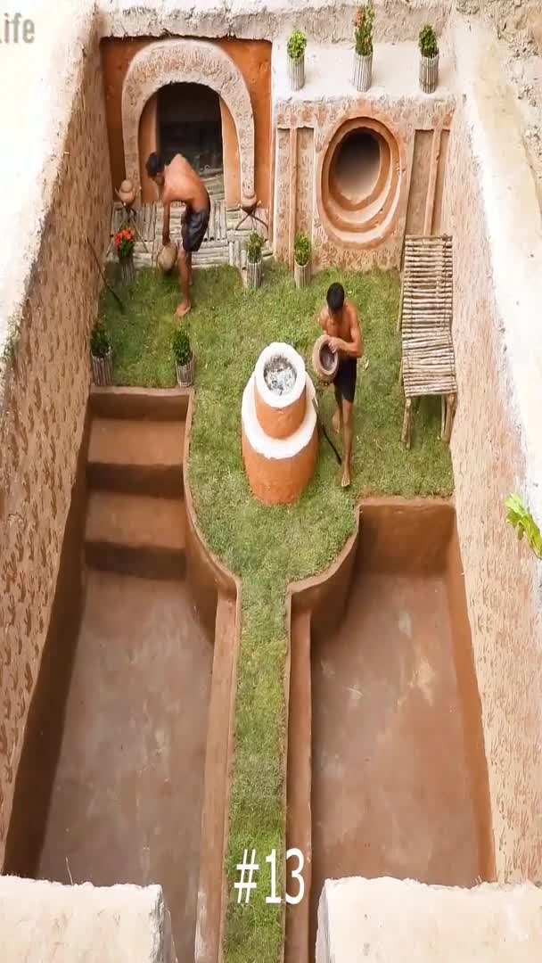 Explore unique underground garden rooms & the craftsmanship of handmade ...