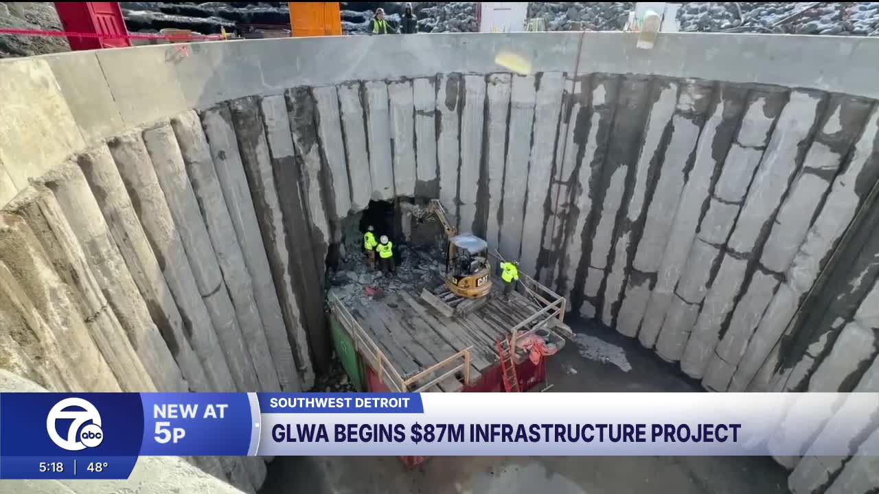 GLWA launches $87 million tunnel project in southwest Detroit to reduce ...