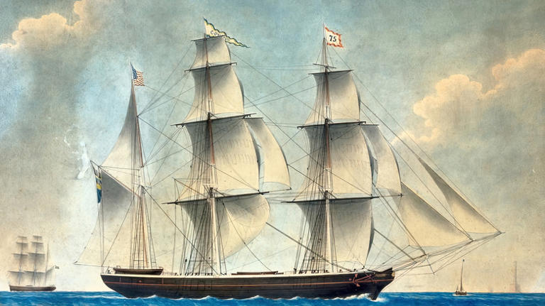 This ship sank nearly two centuries ago – now it's a window into history