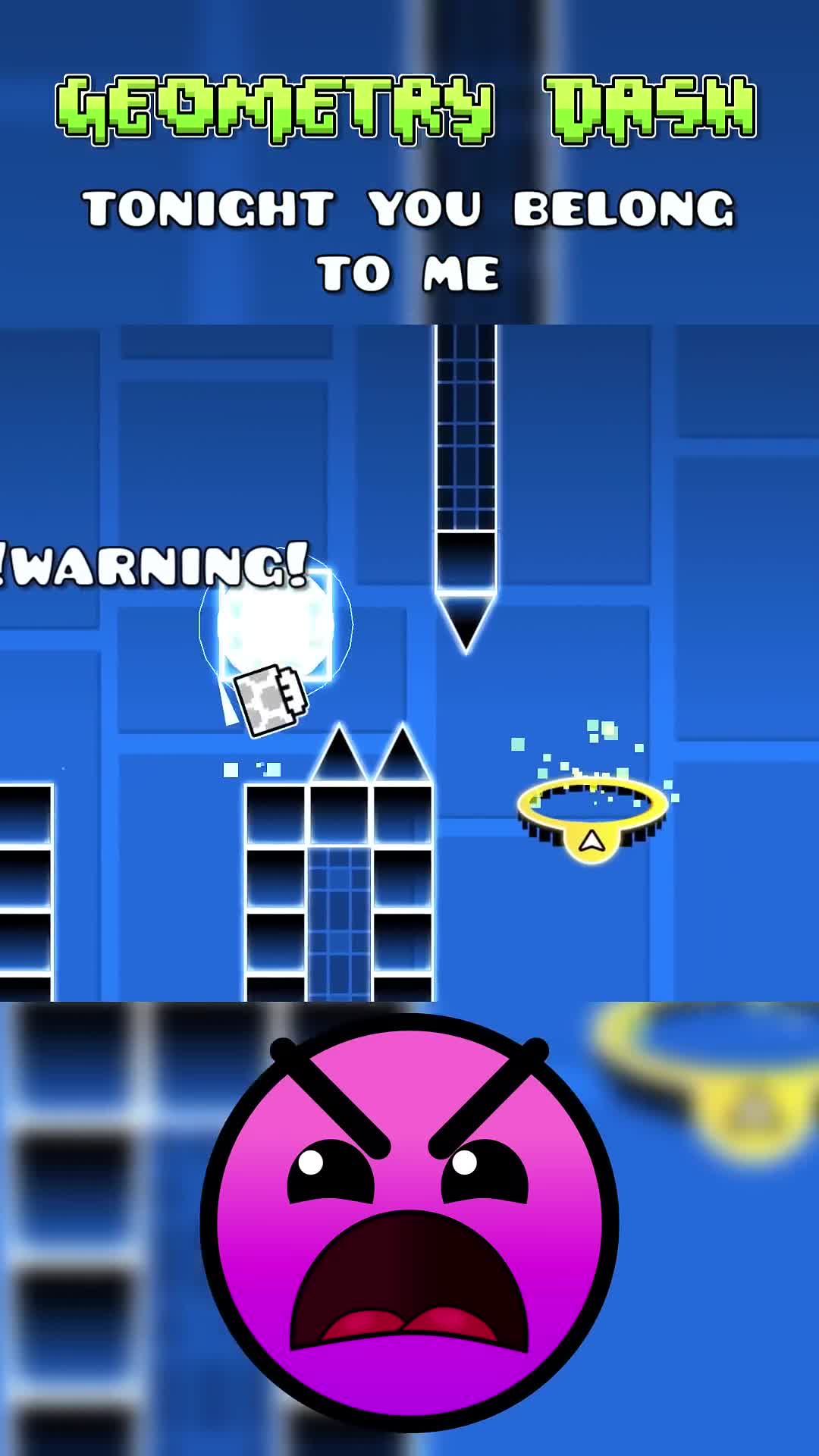 Tonight you belong to me in Geometry Dash #gd #robtop #geometrydash #shorts