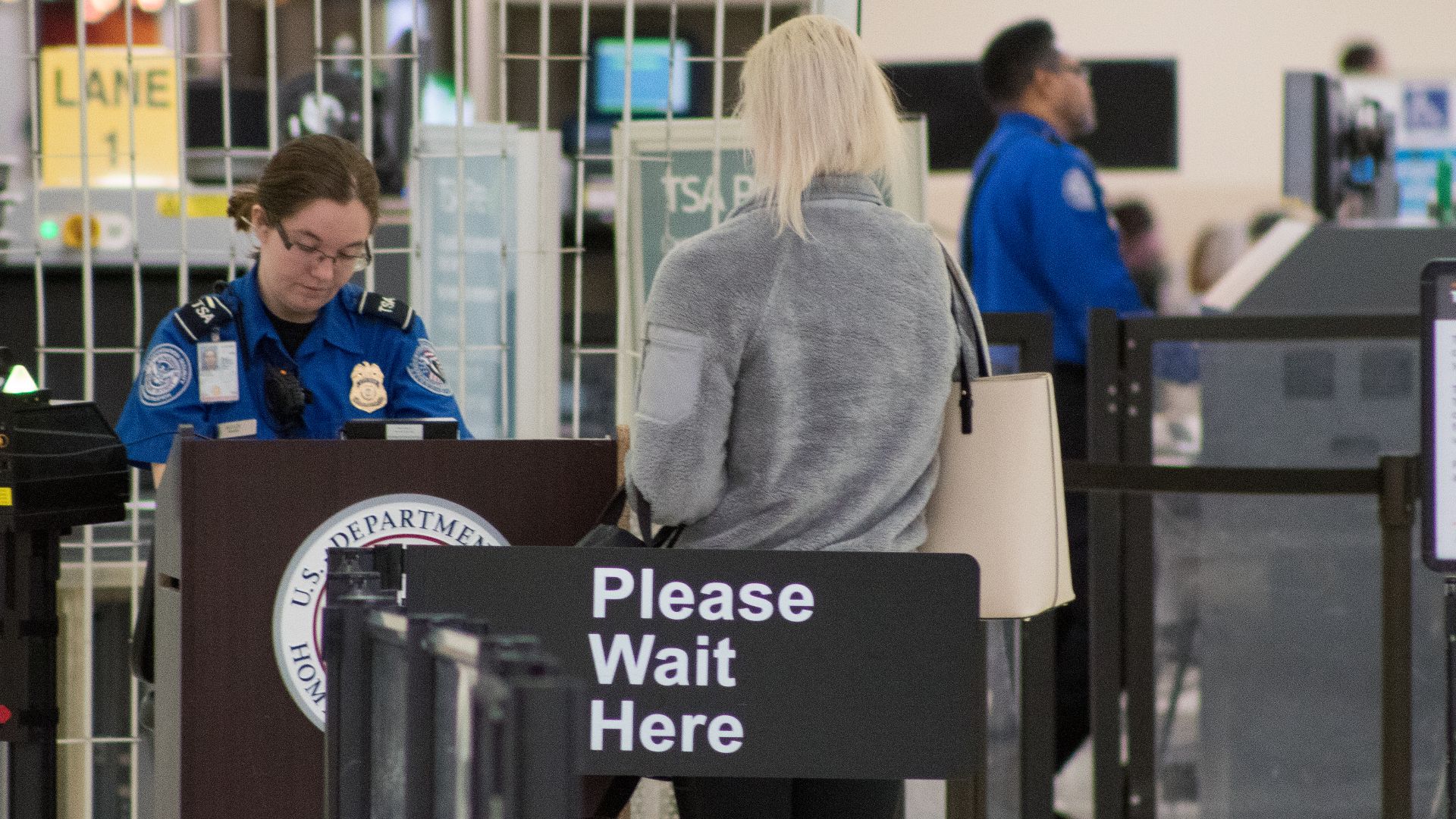 Why does the TSA swab your hands?