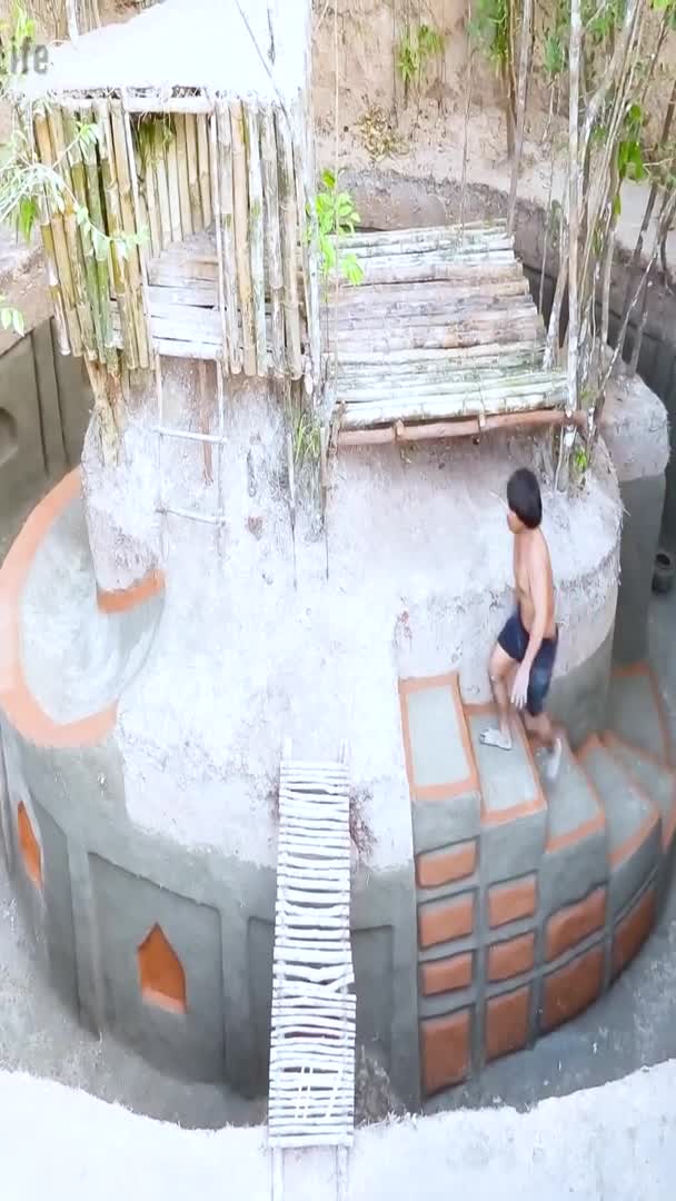 Title: Building a Jungle Oasis & Underground Pool: Step-by-Step Ingrown ...