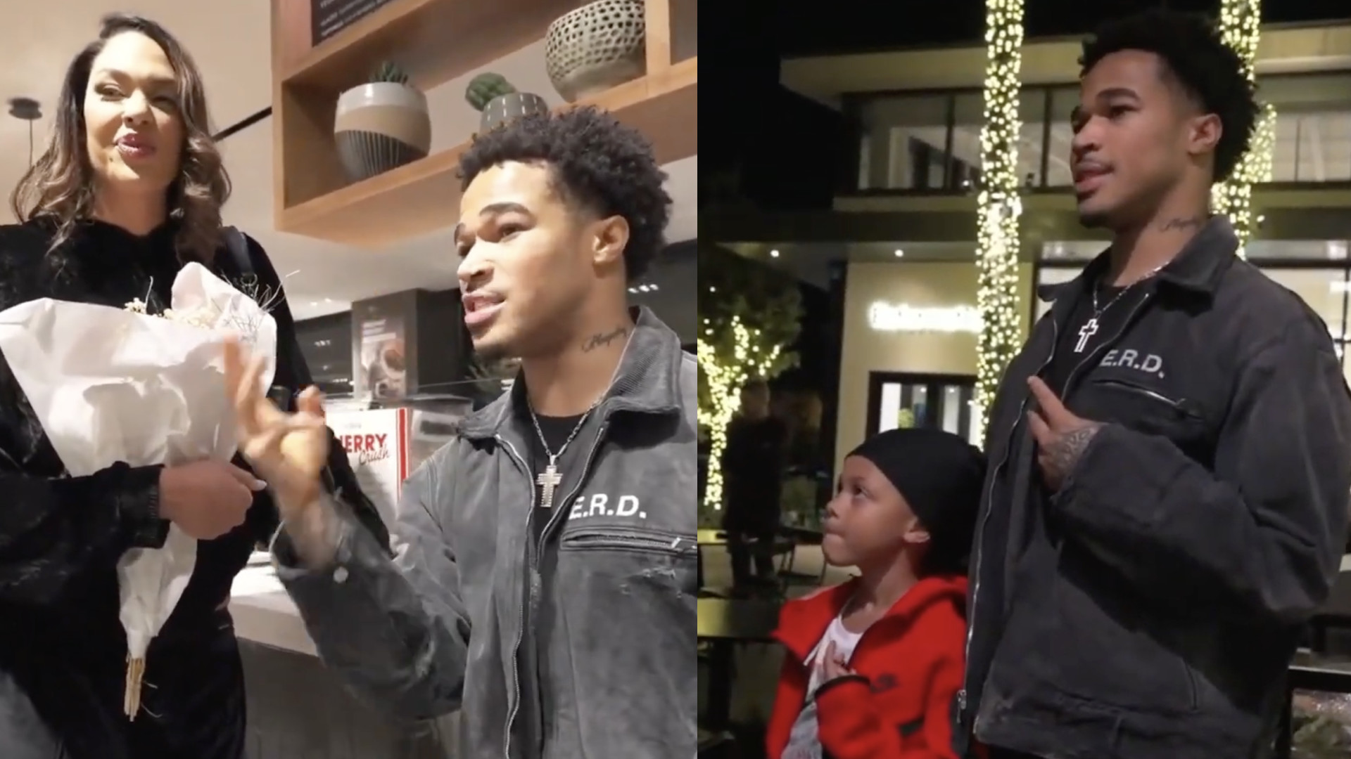PlaqueBoyMax meets G Herbo's son Yosohn during date with Liz Cambage