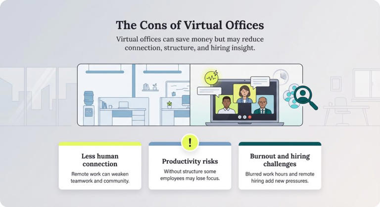 The pros and cons of virtual offices