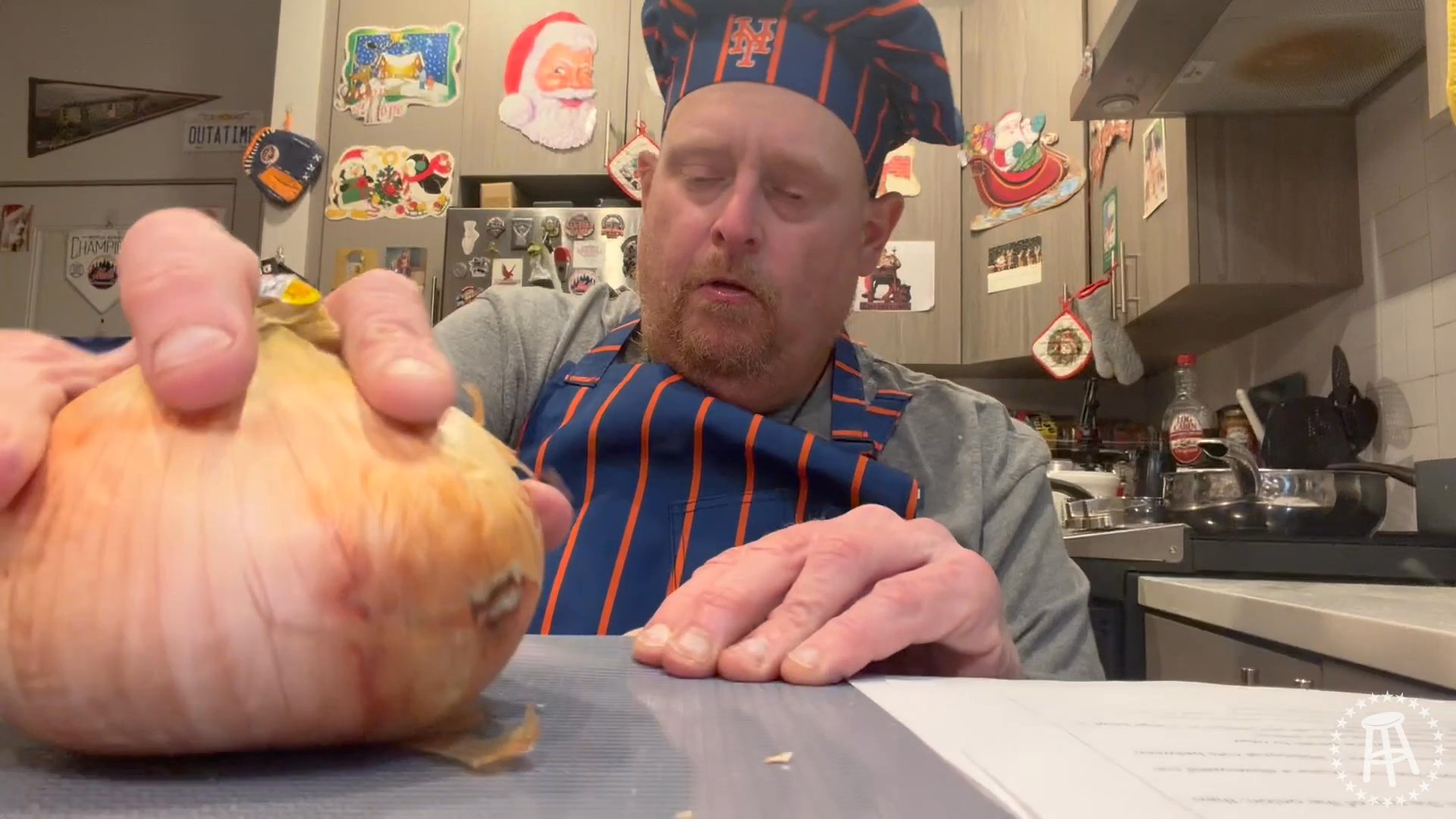 Tank cooks bloomin' onion