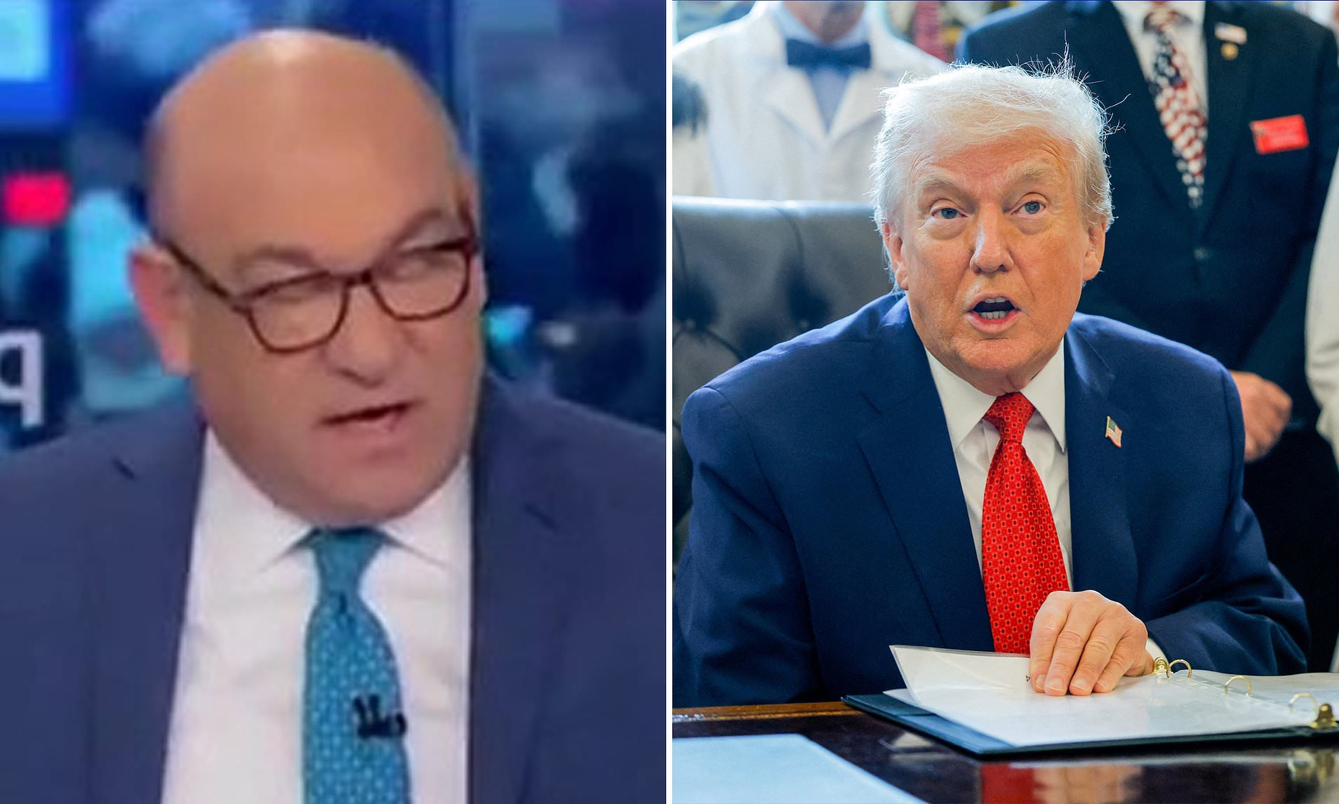 CNBC anchor who slammed Trump's tariffs as 'insane' stunned at ...