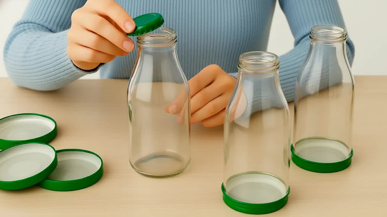 Don't throw away glass bottles! I make 20 a day and sell them all! DIY