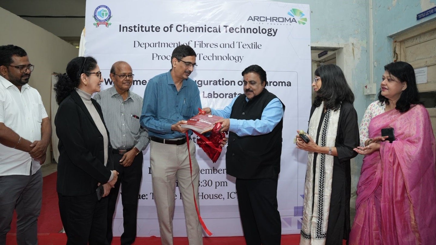 Archroma backs ICT Mumbai lab upgrade to drive sustainable textiles