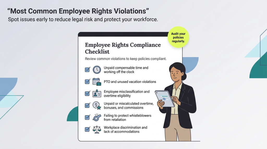 Employee rights you’re violating right now