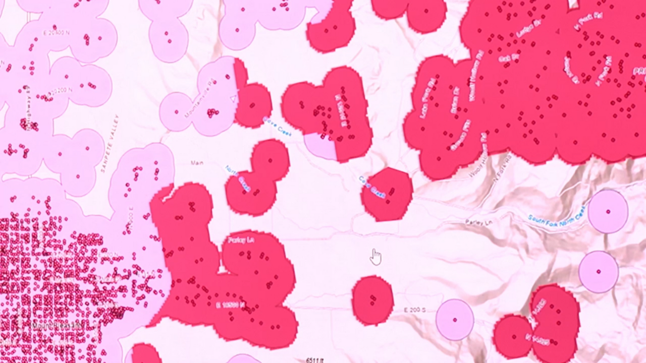 New map shows where high-risk wildfire areas overlap with Utah communities