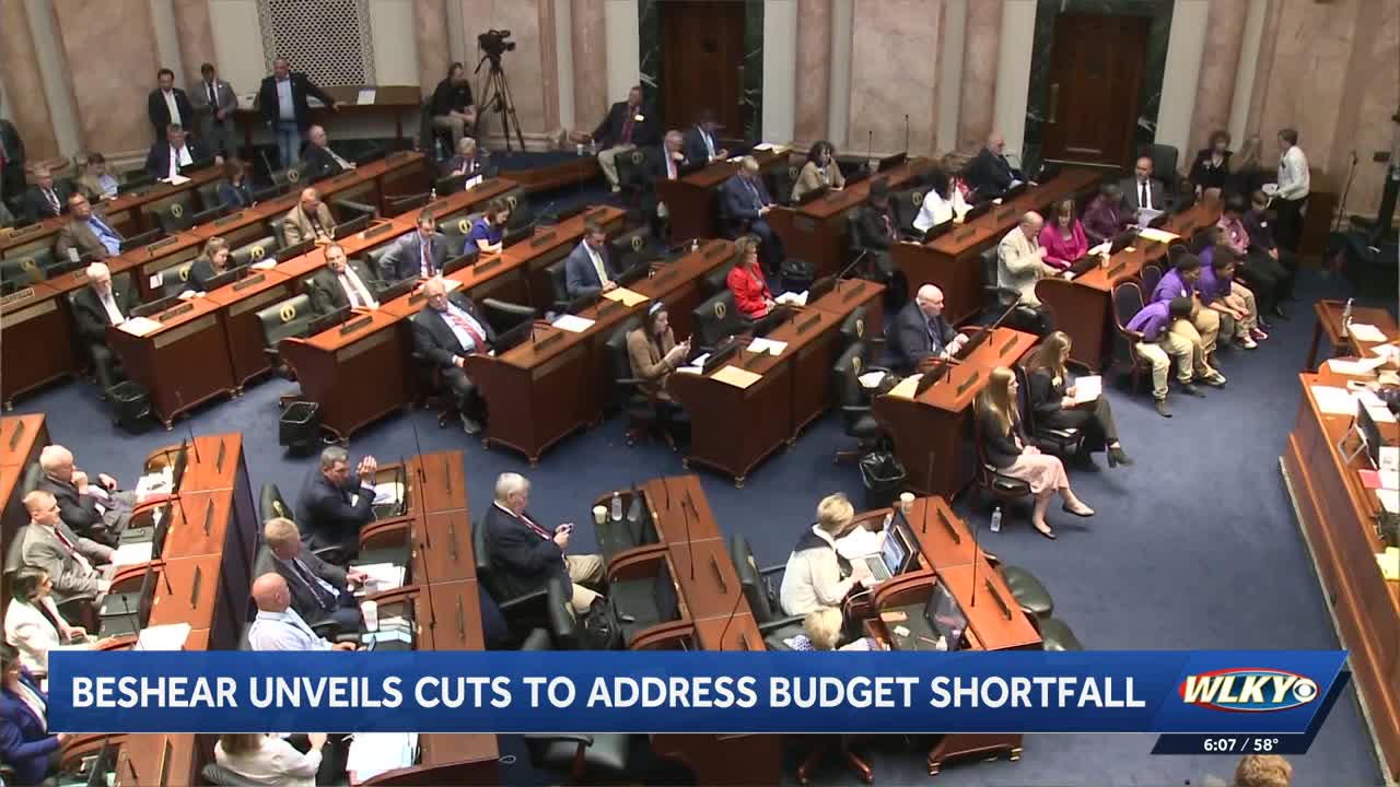 Gov. Beshear unveils plan to address budget shortfall