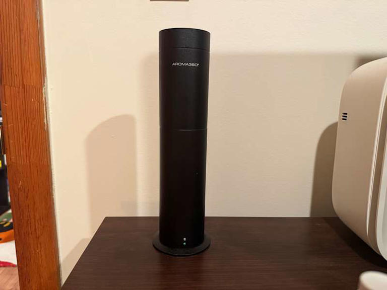 This is the fanciest diffuser I've ever tried, and it made my apartment ...