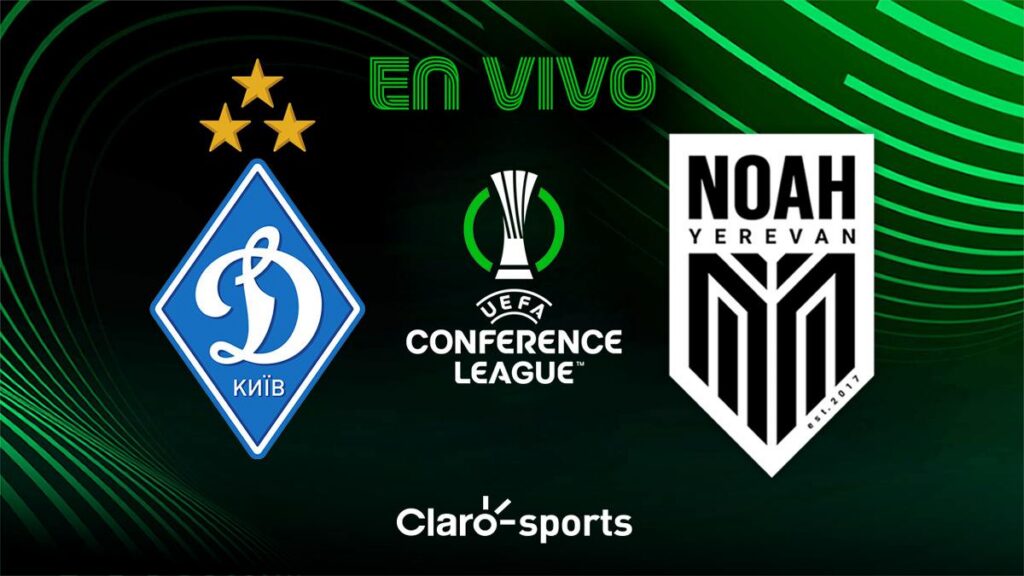 Dinamo Kiev vs Noah, en vivo el partido de la Conference League 2025