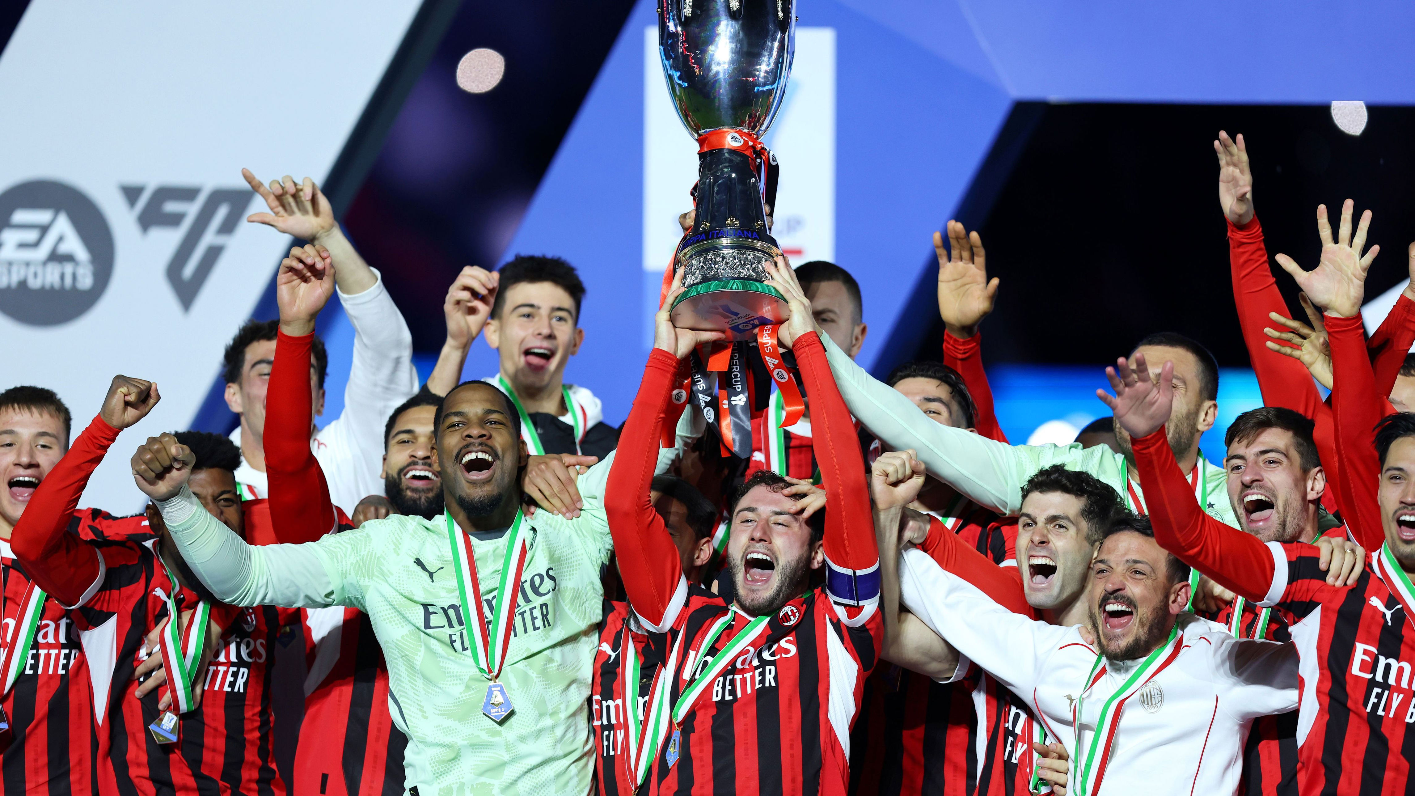 Supercoppa Italiana, chi l'ha vinta più volte: la classifica e l'albo d'oro
