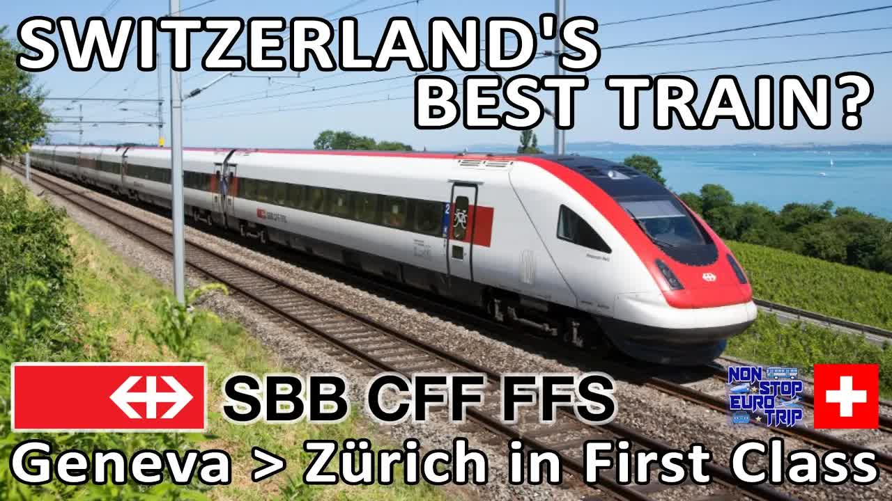 Switzerland's best train? / SBB ICN first class review from Geneva to ...