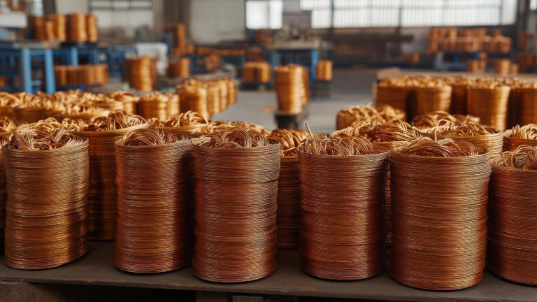 Copper spikes, and thieves are moving in