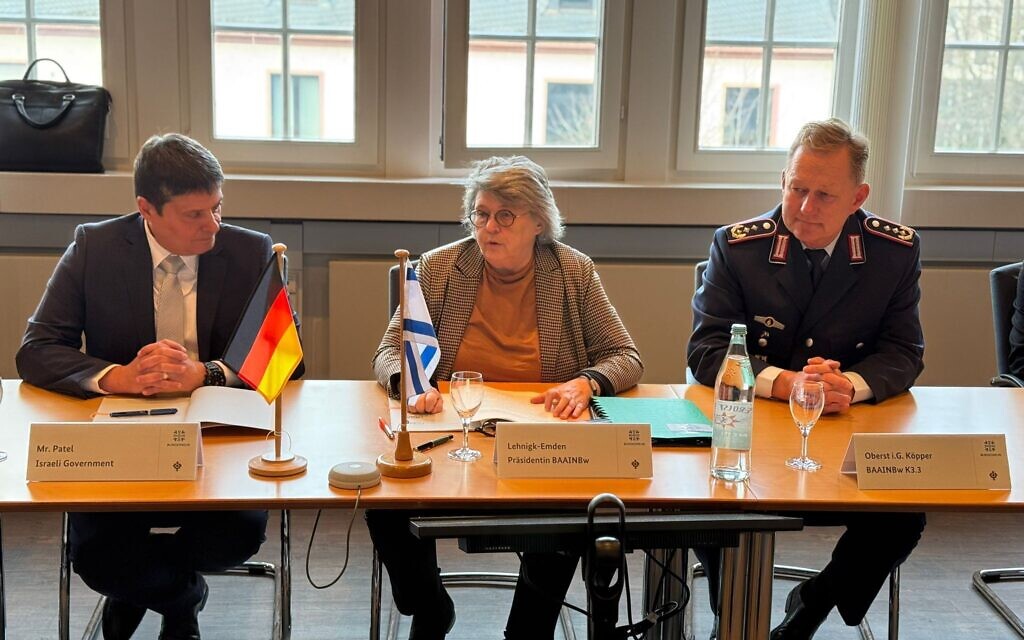 Israel, Germany sign $3.1b expansion to Arrow 3 missile defense deal