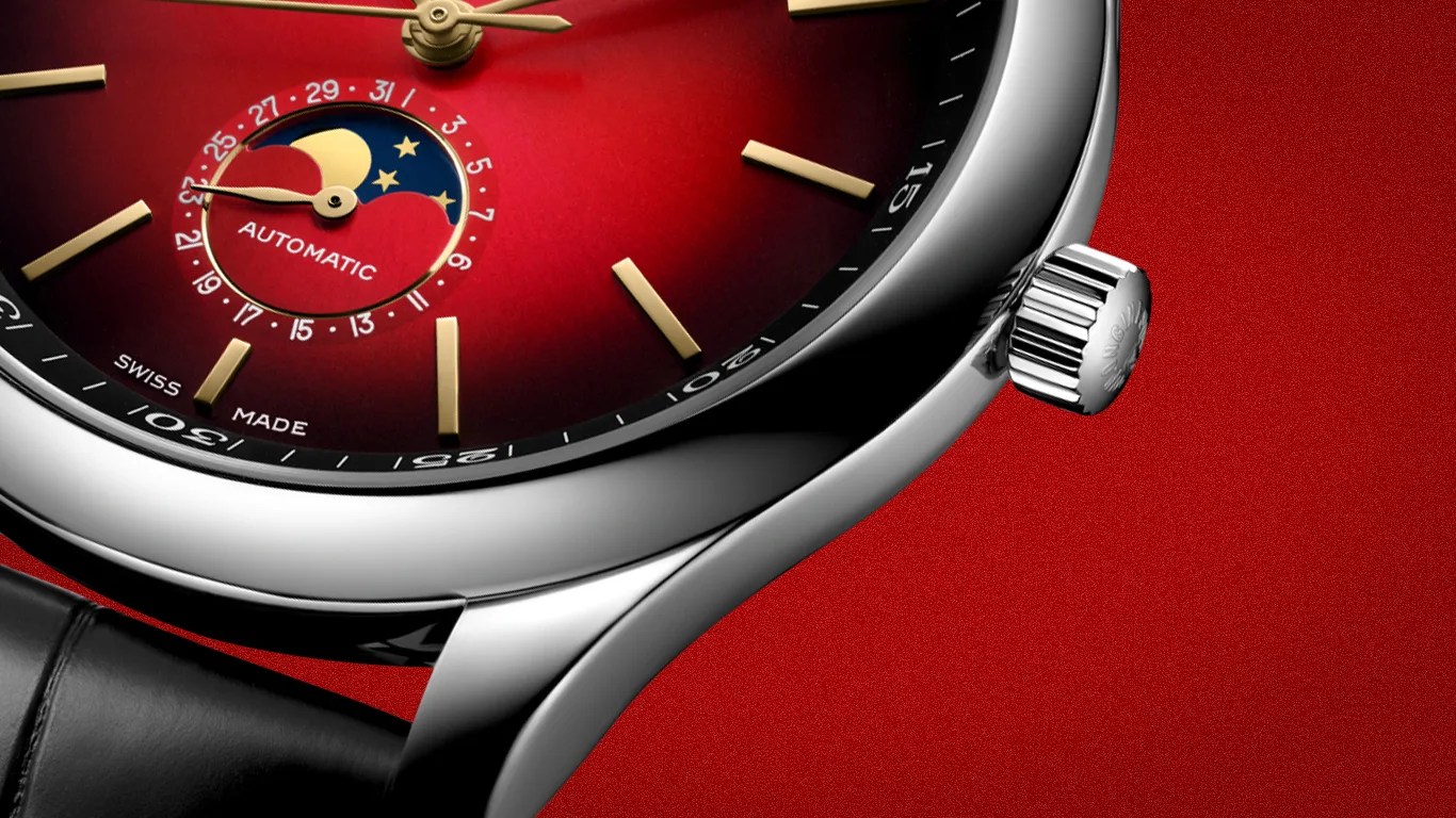 Longines put the most interesting thing about its bold new dress watch ...