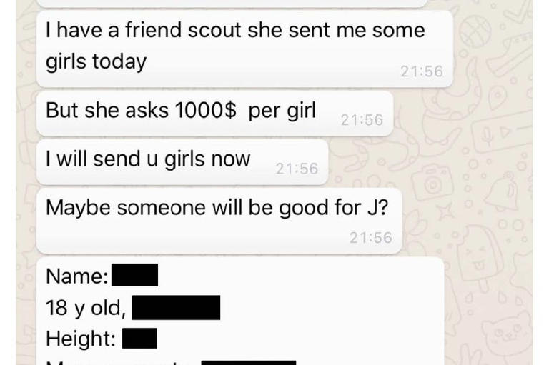 New Jeffrey Epstein images show creepy writing scrawled over mystery ...