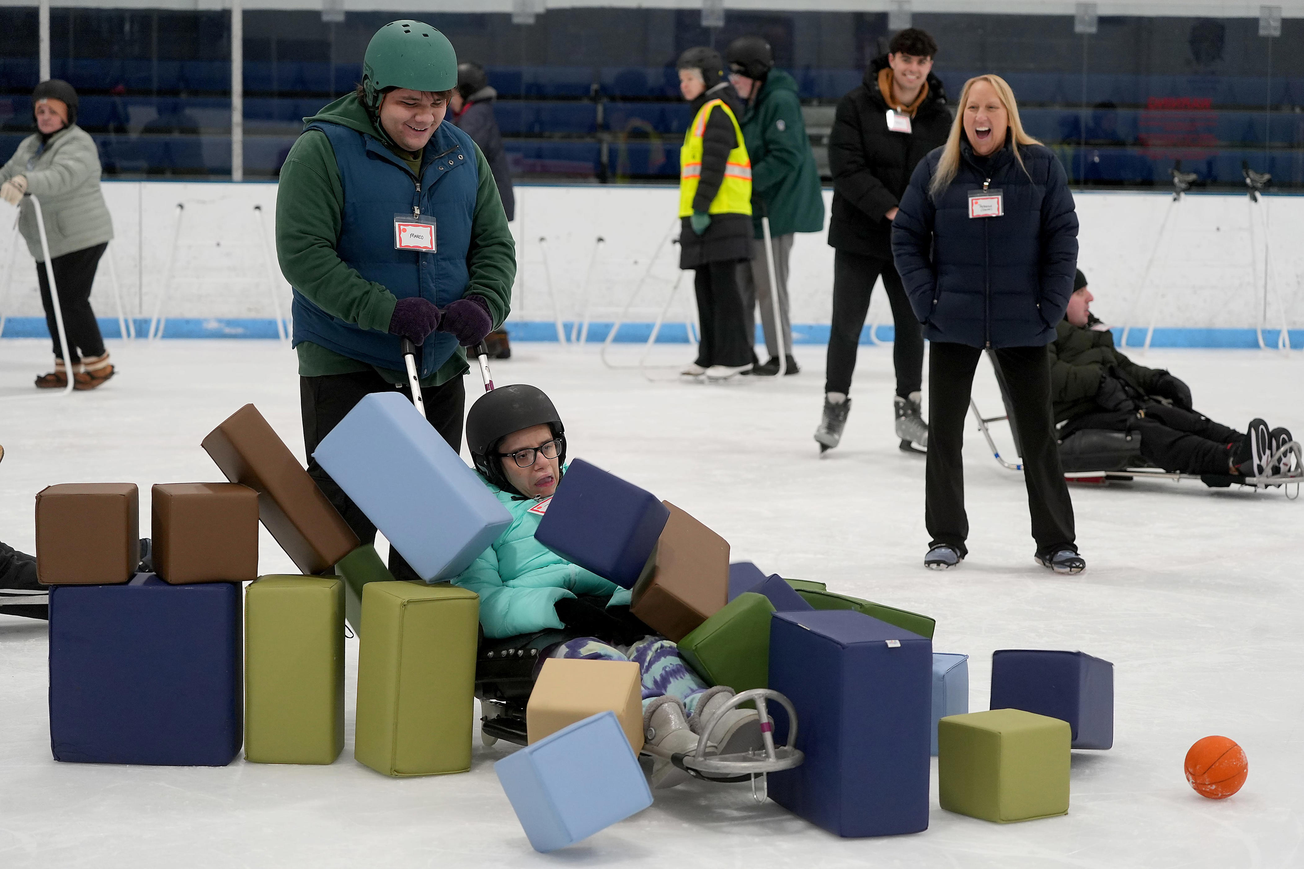 Fun for all, all for fun: Buffone Arena hosts adaptive ice skating