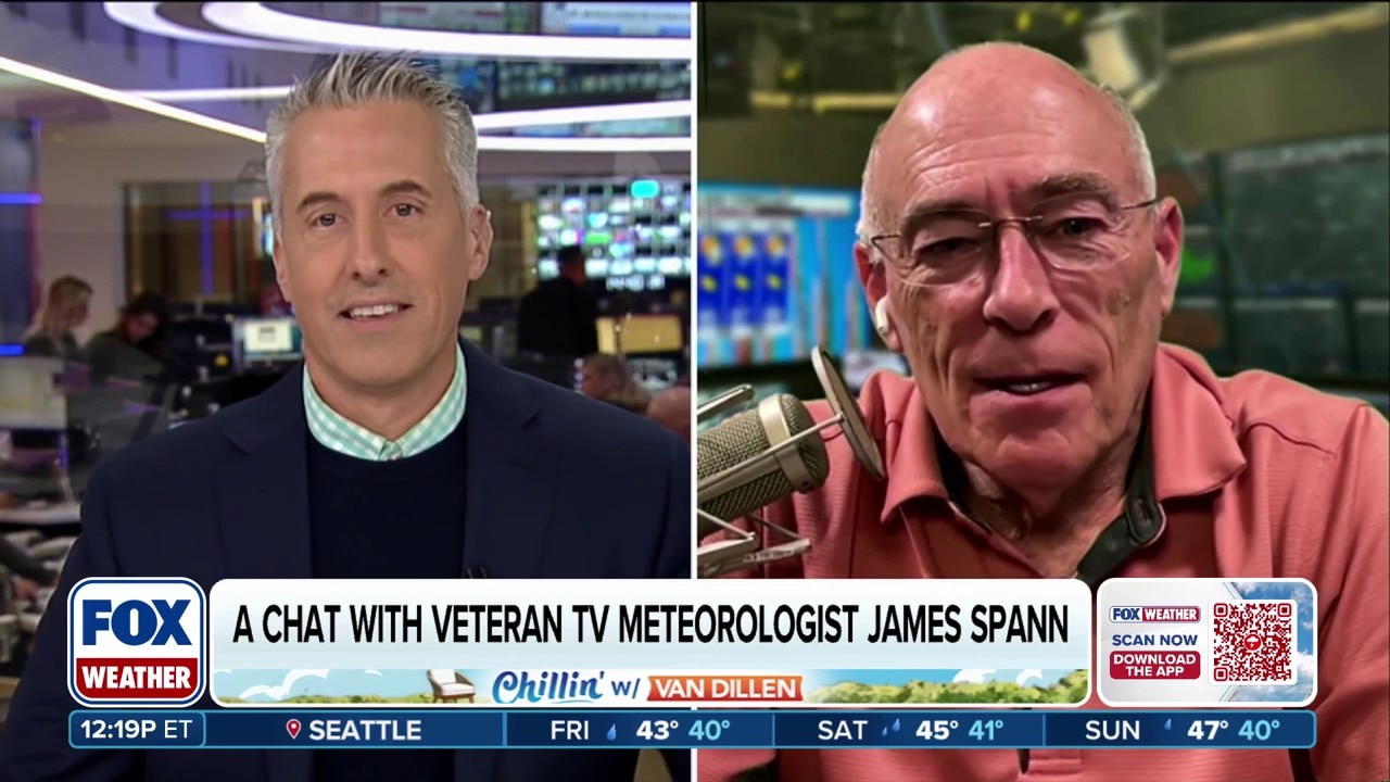 Veteran TV meteorologist James Spann speaks with FOX Weather's Bob Van ...