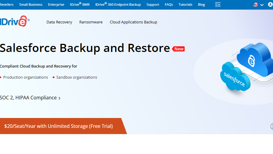 IDrive launches new Salesforce backup tool for greater data protection