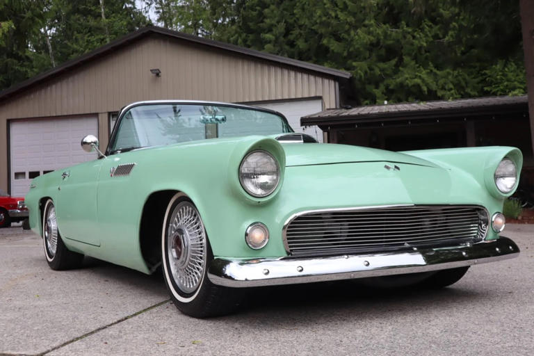1955 Ford Thunderbird convertible for sale with 29,000 miles