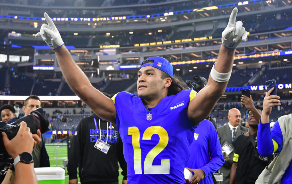 Rams WR Puka Nacua issues statement after controversial gesture during ...