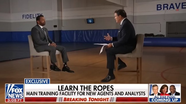 Kash Patel's true height gets put on blast next to Bret Baier with ...