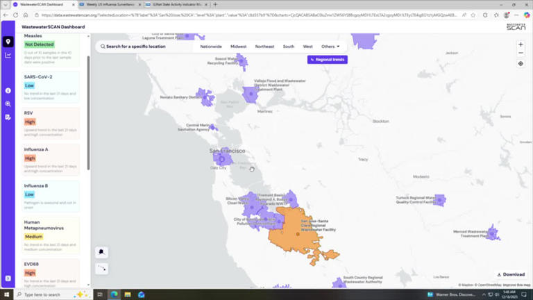 Map: Here are the Bay Area hot spots for the flu