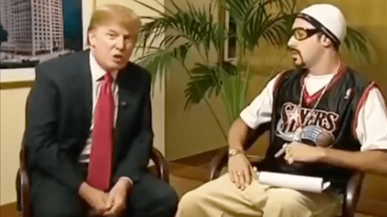 Ali G ridicules Trump with fake business pitch in resurfaced video