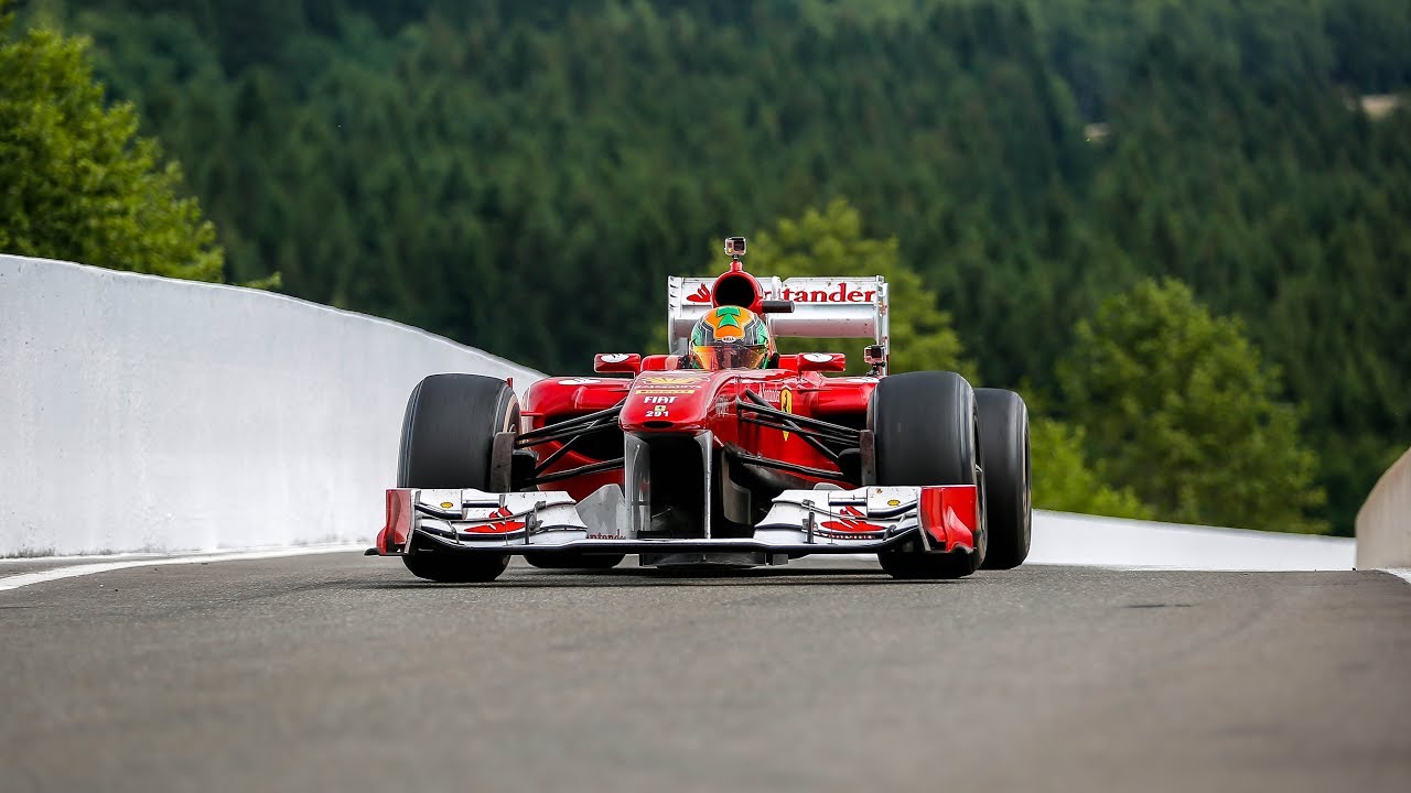 Ferrari Formula One engine sounds