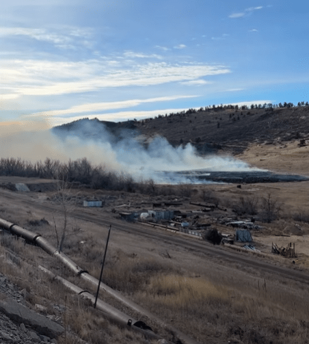 Multi-alarm wildfire in Fort Collins believed to be caused by downed ...