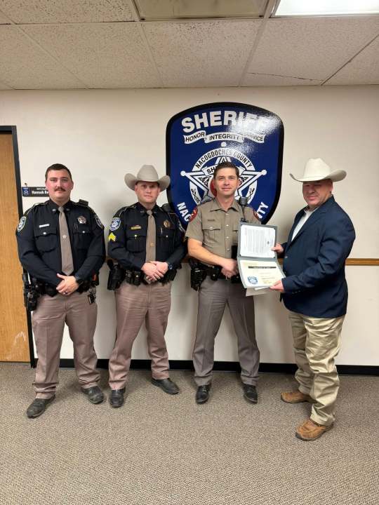 Nacogdoches County state trooper recognized for helping to solve ATM ...