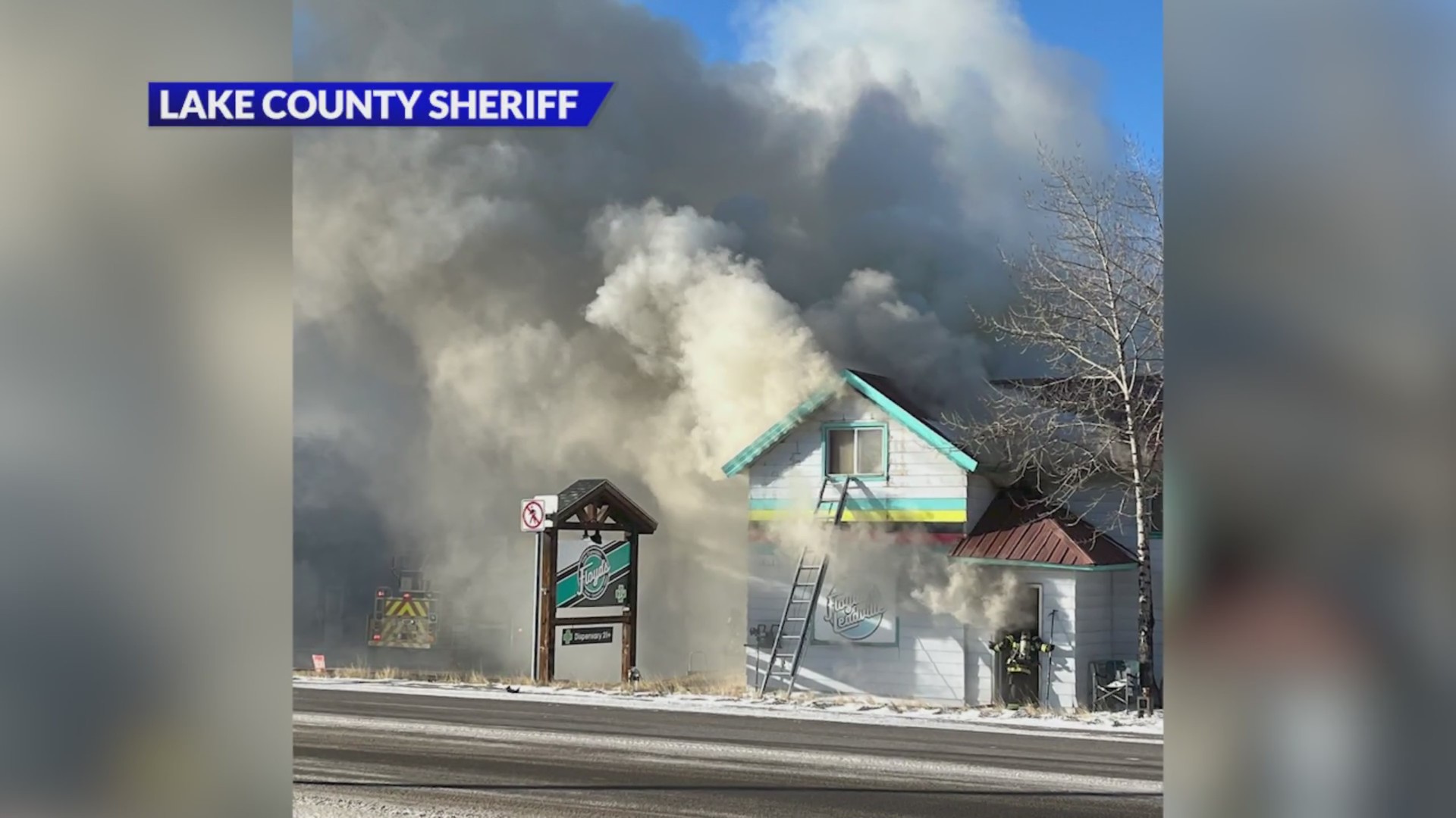 Crews respond to fire at Leadville marijuana dispensary