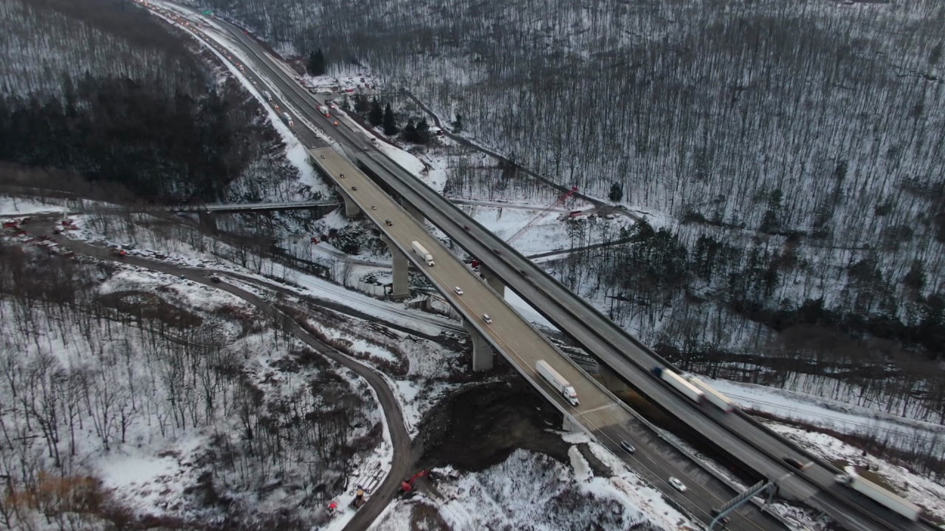 PennDOT announces completion of Twin Bridges on I-84 in Lackawanna County