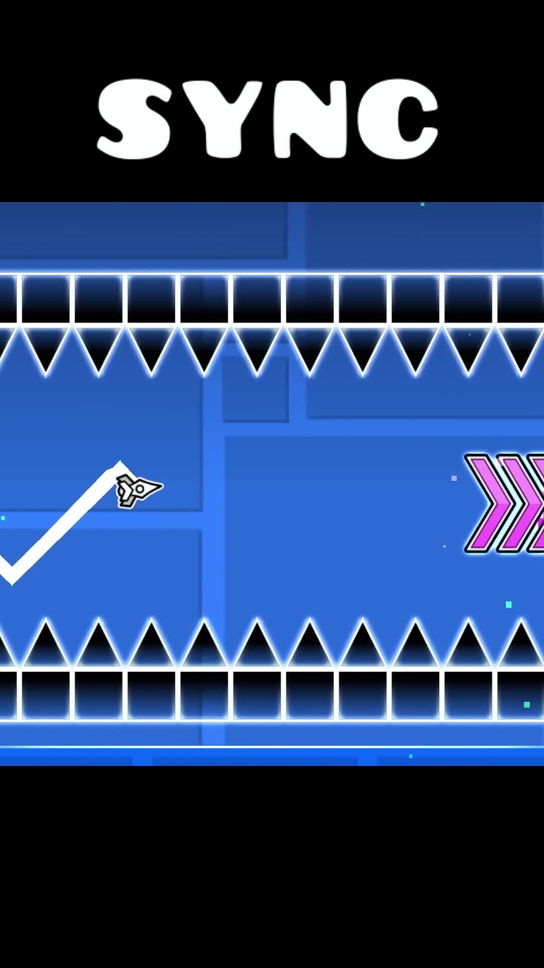 Flute level in GD #geometrydash #gdupdate #gd #gaming #games #deluxe12