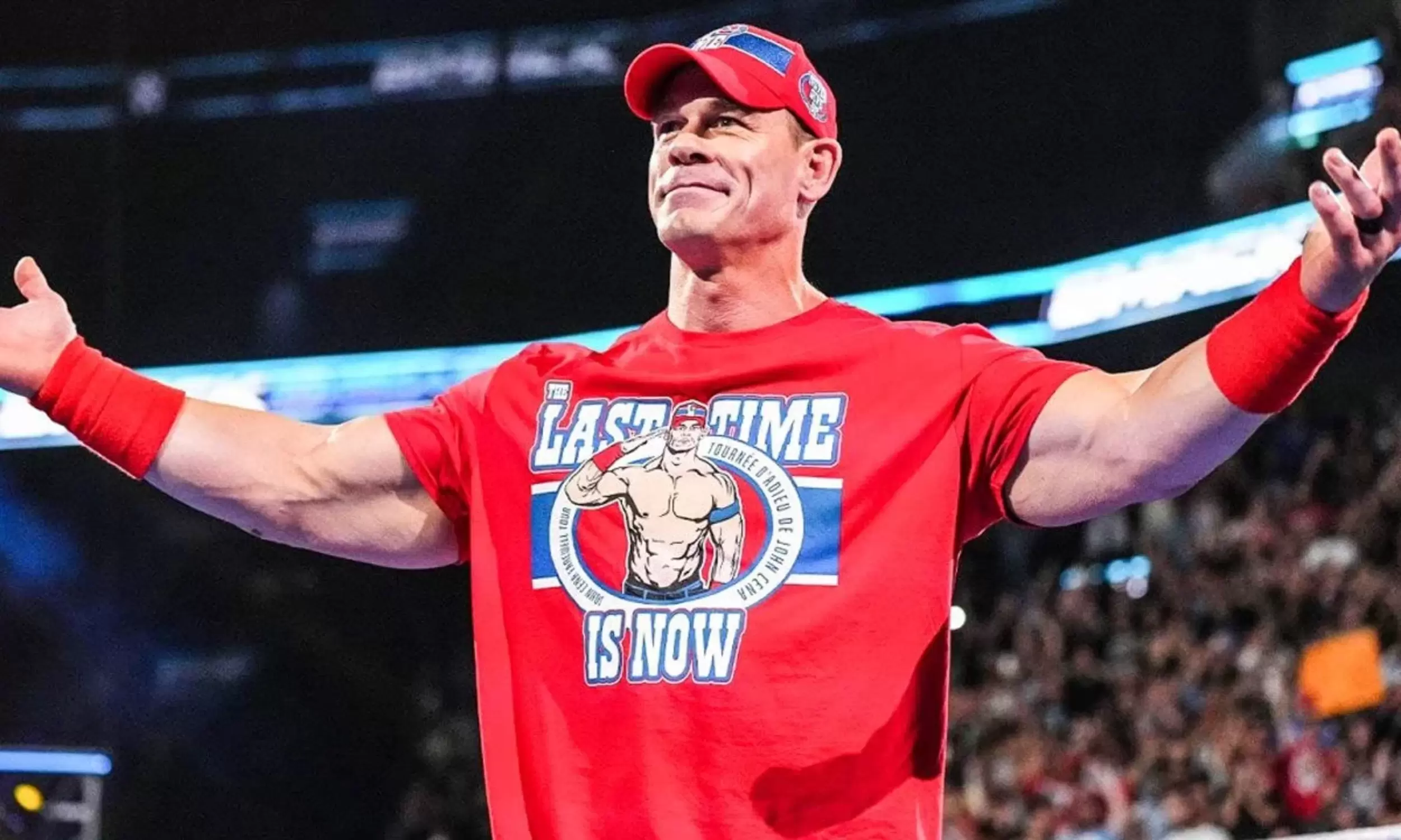 John Cena explains the emotional reason he smiled before tapping out to ...