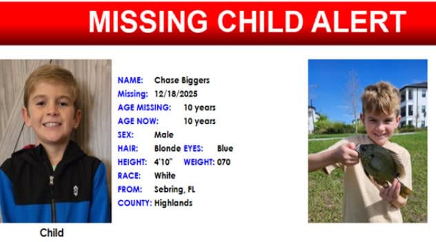 Florida missing child alert: Authorities searching Sebring for missing ...