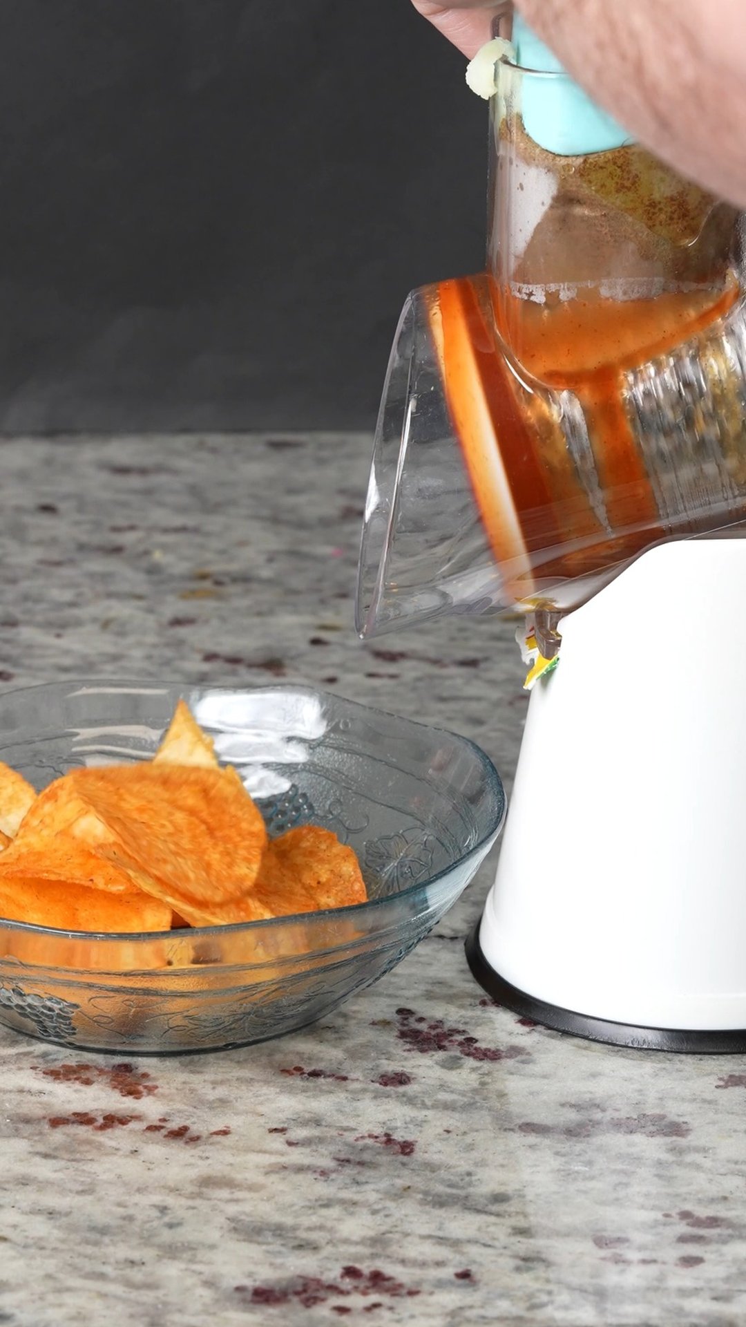 Crispy homemade potato chips