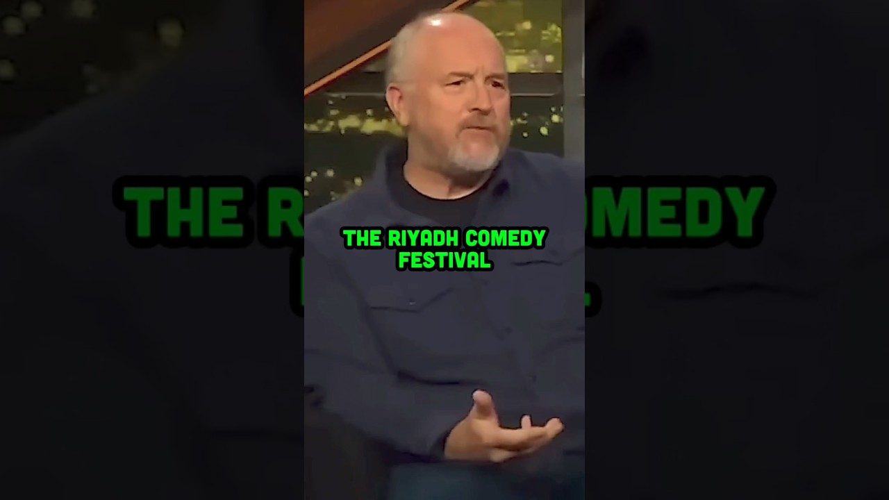 Louis CK explains why he joined the Riyadh Comedy Festival 😳🤔