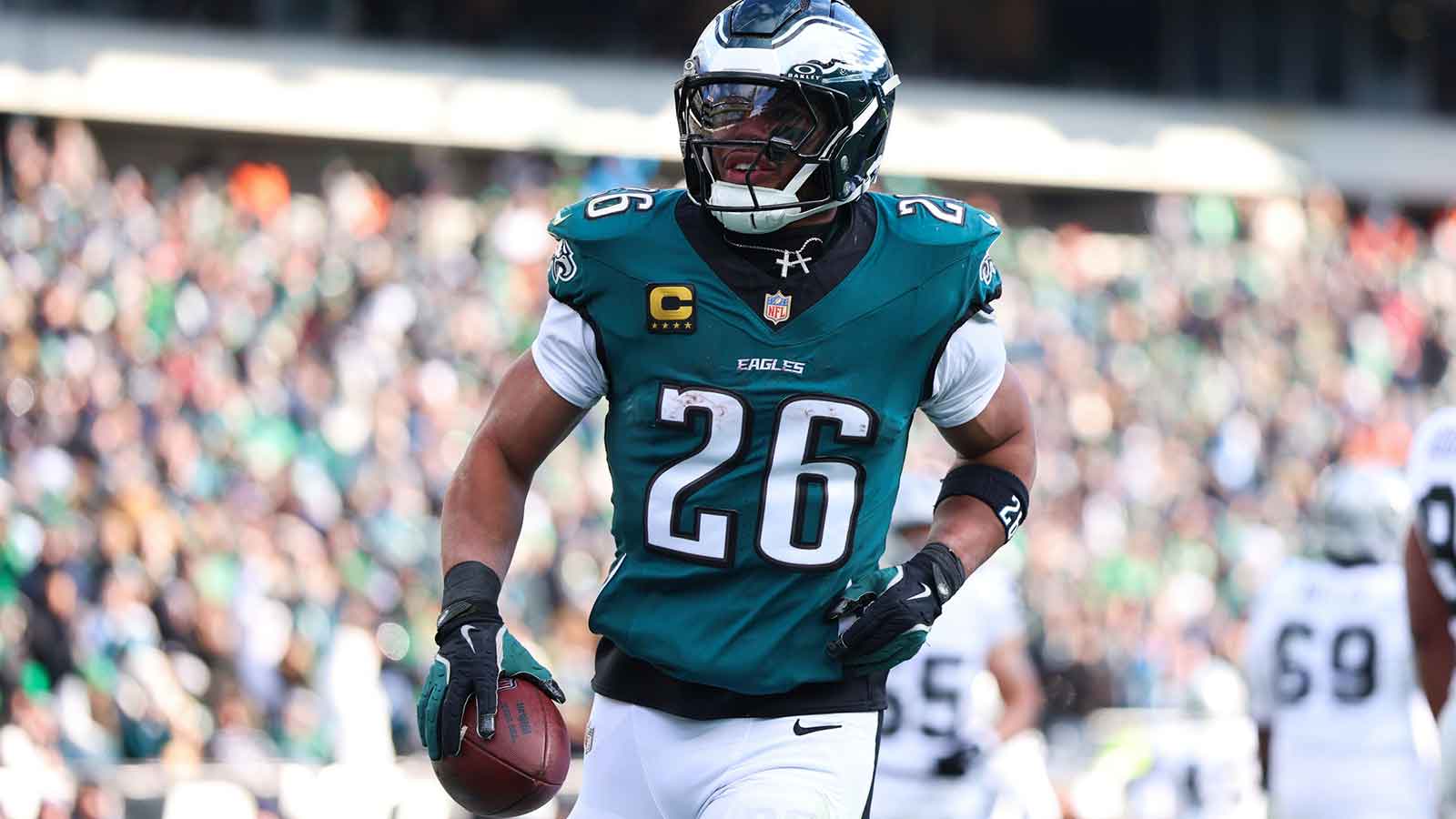Eagles’ Saquon Barkley not taking 1,000-yard milestone for granted ...