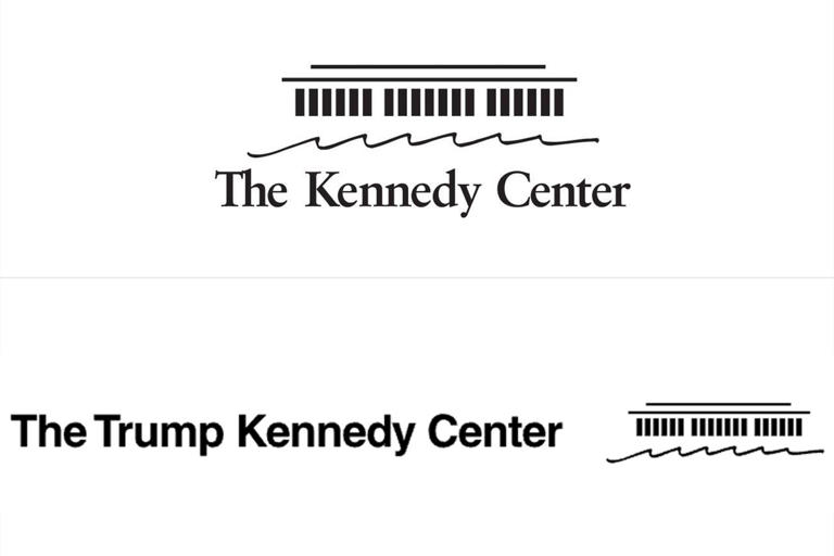 Kennedy Center updates its logo to 'The Trump Kennedy Center' as JFK's ...