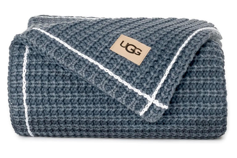 This luxe Ugg blanket is as soft and cuddly as the beloved boots, and ...