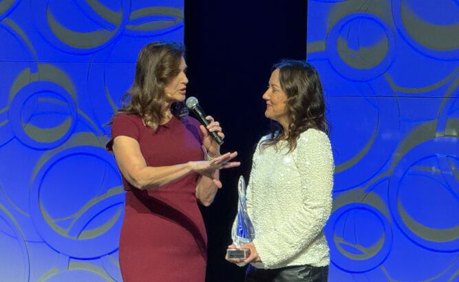 Norris coach Christina Boesiger receives 2025 AVCA National High School ...