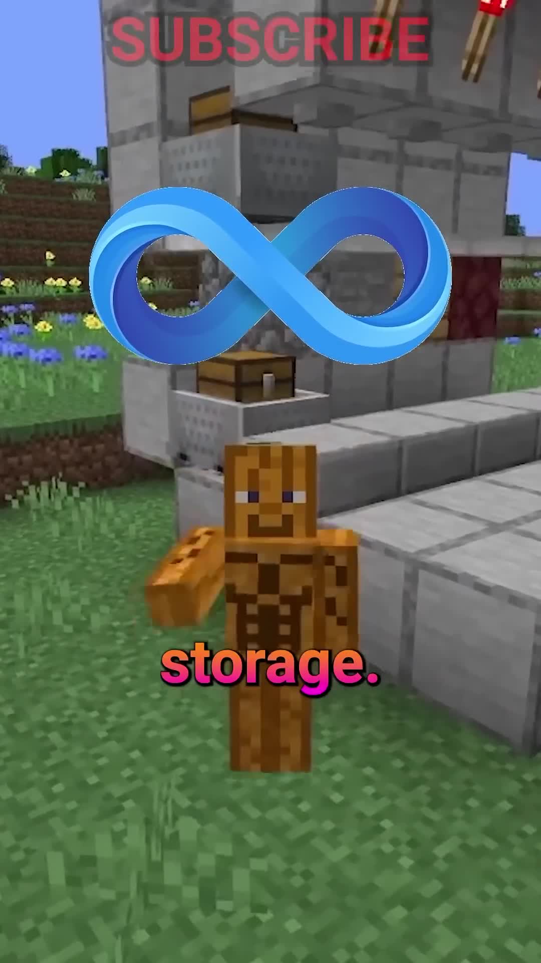 Chests suck! Do this instead! #minecraft