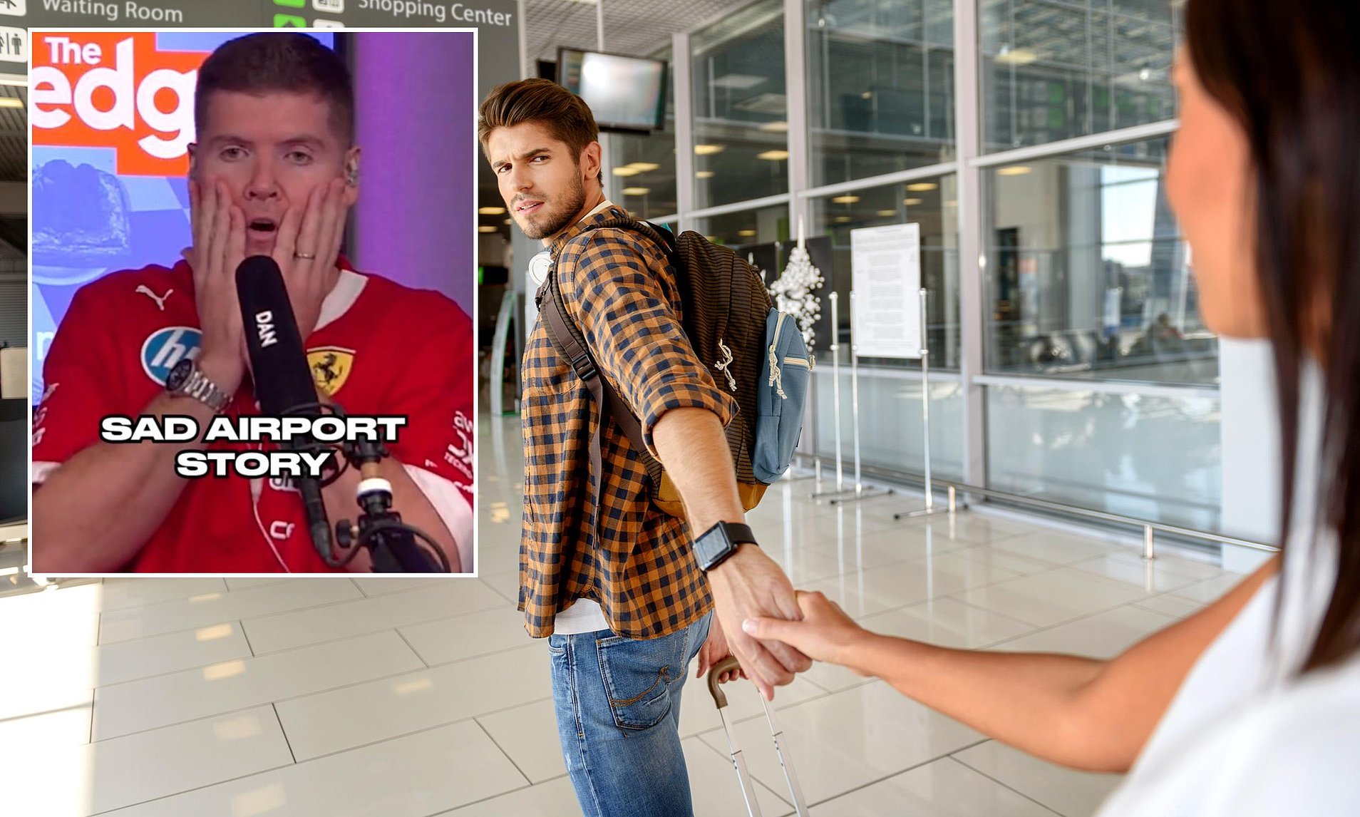 I rejected my ex at the airport. Ten years later I was dealt a ...