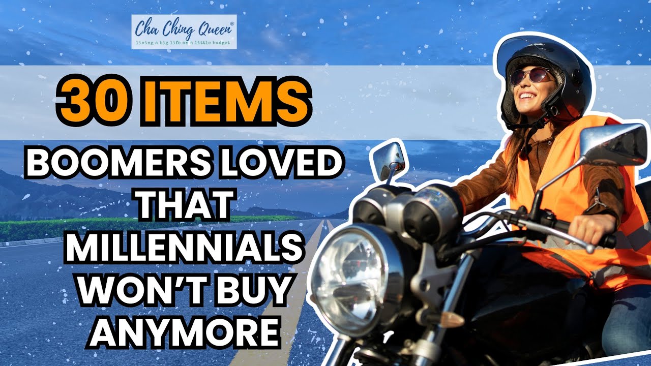 30 items boomers loved that millennials won’t buy anymore