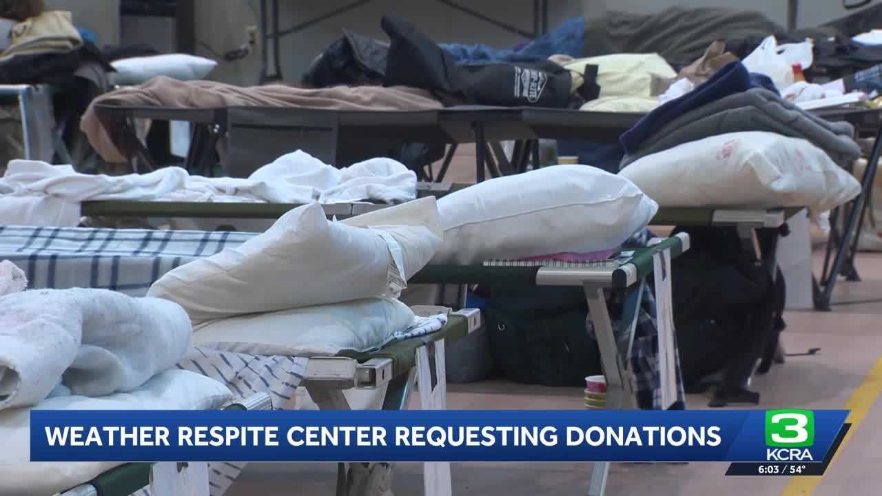Sacramento calls for winter donations as cold-weather respite center ...
